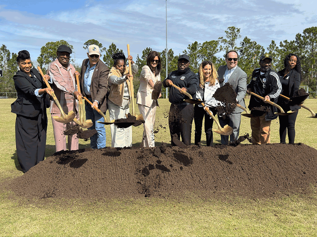 SJC Kicks Off Football Field Renovation at Solomon Calhoun Center with ...