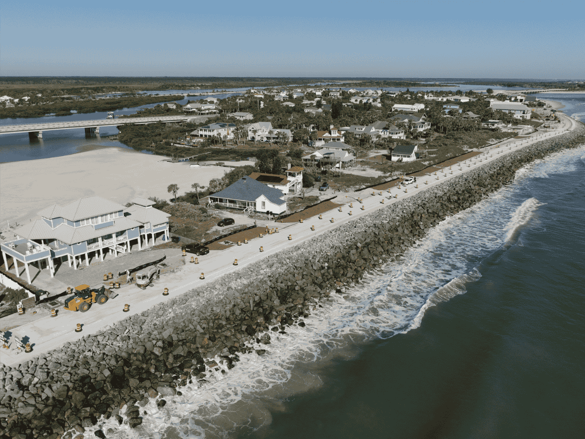 Old A1A North Restoration Project Completed - St. Johns County