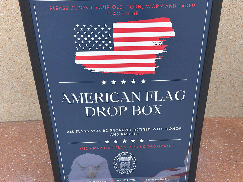 SJC Reminds the Community of its American Flag Rescue Program - St ...